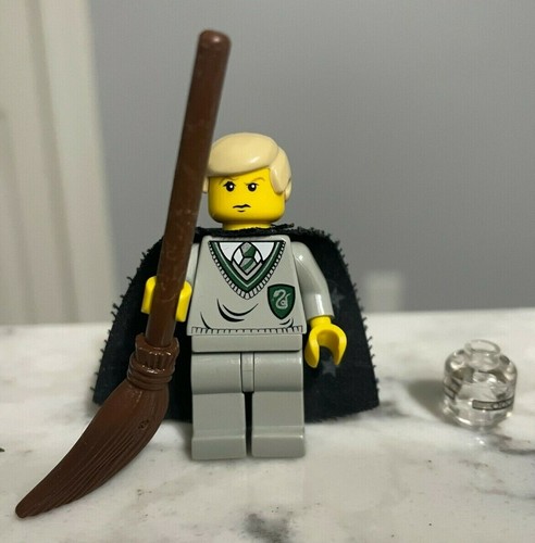 Lego 4711 Draco Malfoy Flying Lesson Harry Potter Minifigure w/ Broom ...