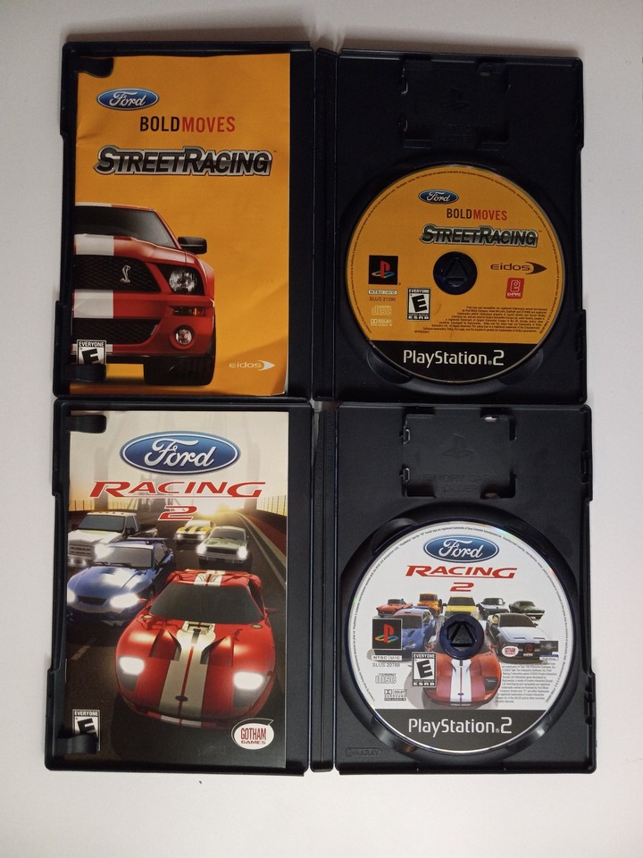 PS2 Ford Games: Ford Bold Moves Street Racing & Ford Racing 2 - Both ...
