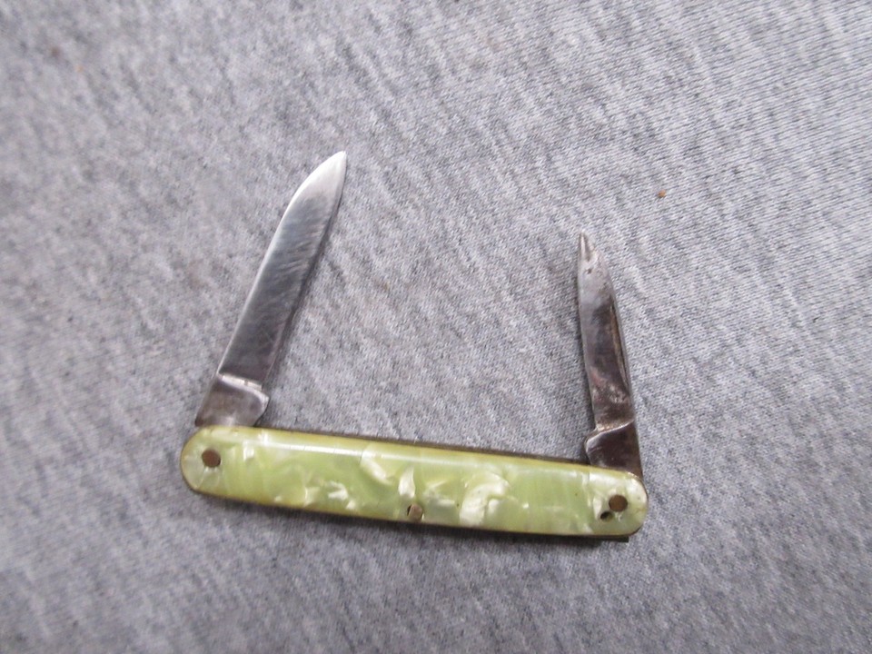 vintage Utica Cutlery Co Utica NY folding knife lot i | eBay
