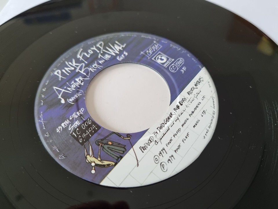 Pink Floyd - Another brick in the wall 7'' Vinyl Germany DIFFERENT ...