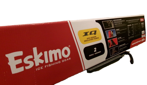 Eskimo QuickFish 2i, Pop-Up Portable Ice Shelter, Insulated, Red/Black ...