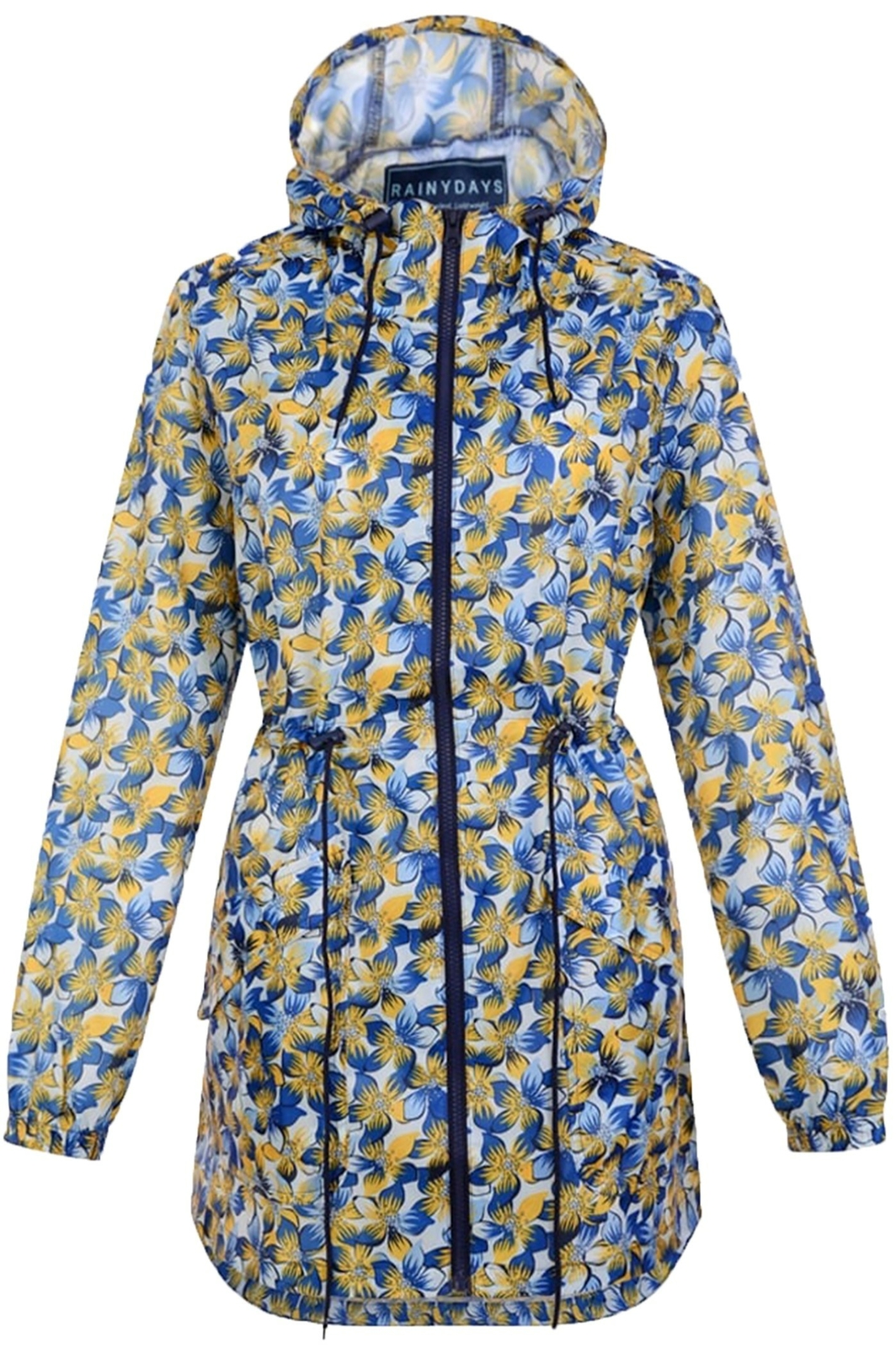 Showerproof Rain Mac Freedom Flower Festival Jacket Kagool Womens ...