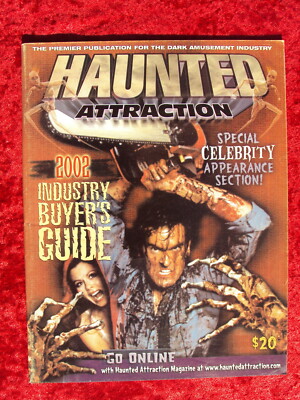 HAUNTED ATTRACTION MAGAZINE 2002 BUYERS GUIDE HAUNTED HOUSE ...