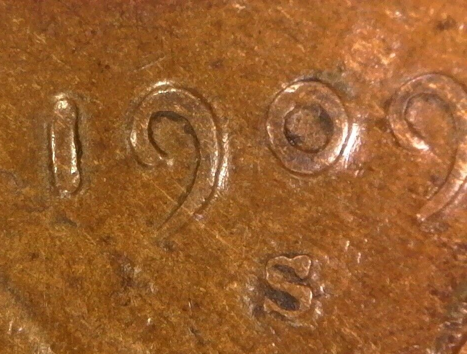 1909 S FS-1502 S/S S/Horizontal S RPM Lincoln Wheat Cent Rare ...