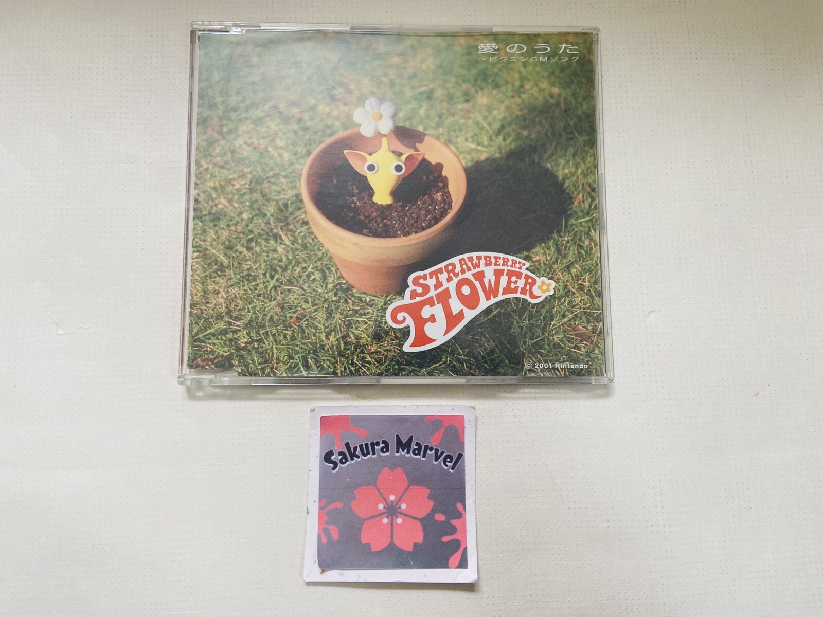 Nintendo Pikmin Theme song Ai no Uta Strawberry Flower Music CD Tested ...