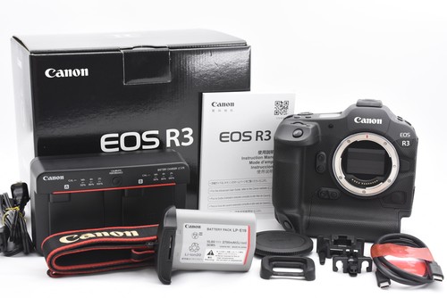 [shutter cound under 2000] Canon EOS R3 with original charger (t10784 ...