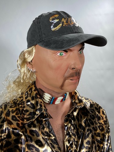 Joe Exotic Baseball Cap Blond Mullet Hat 80's King Baskin Tiger ...