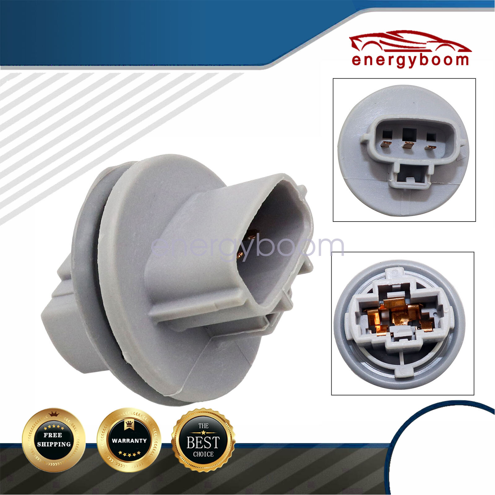 Fit Toyota Tacoma Tundra Front Turn Signal Light Bulb Socket 90075 ...