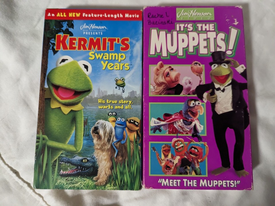Its the Muppets - "Meet the Muppets" & Kermit's Swamp Years VHS Lot Jim ...