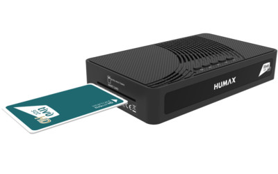 DECODER DIGITALE TIVUSAT HUMAX TVSAT HUMAX tivùsat HD RAI MEDIASET ...