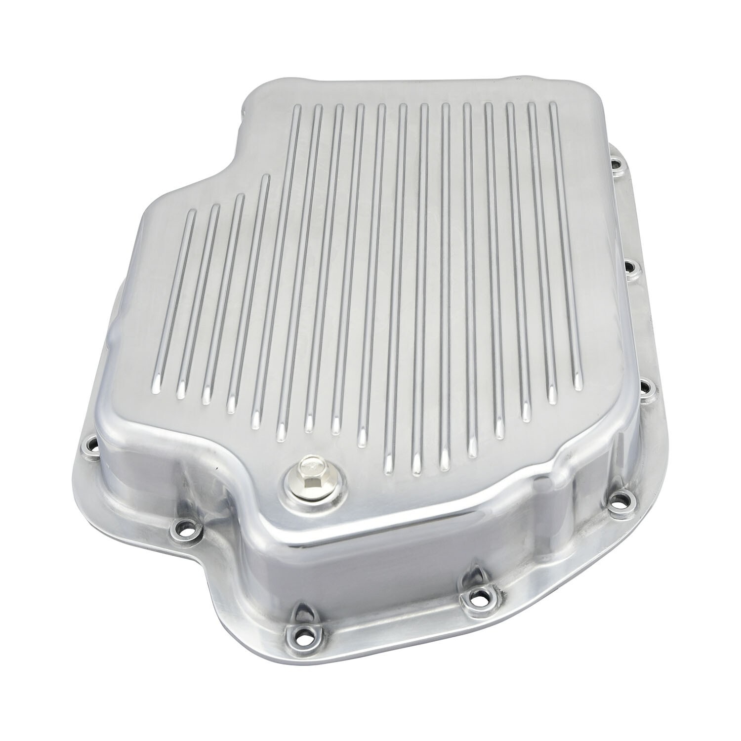 SHALLOW Polished Finned Aluminum TH-400 TH400 Turbo 400 Transmission ...