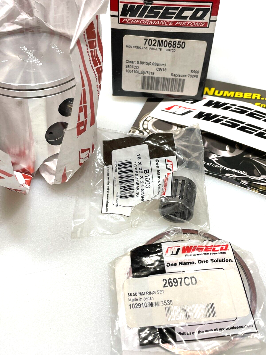 Engine Piston Kit Wiseco 68.50mm 2-Stroke Off-Road Piston - High ...