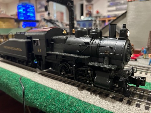 K-line K-3180-0094W Pennsylvania A5 Switcher Steam Engine w/ Whistle LN ...