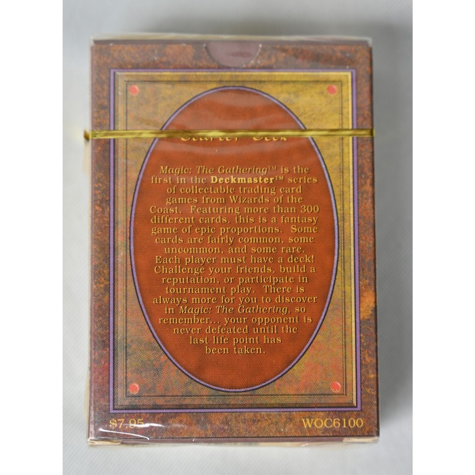 Magic The Gathering Deckmaster Deck Revised Edition Wizards of the ...