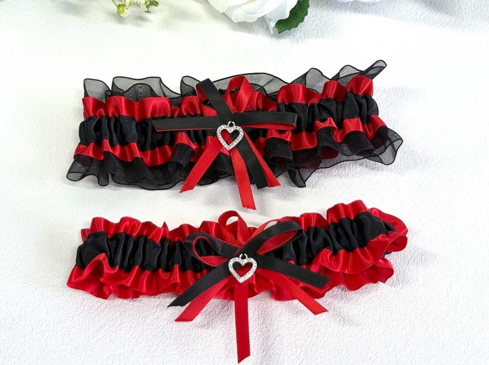 Lace Wedding Garters for Bride Pearl Stretch Prom Garter, Women Wedding ...