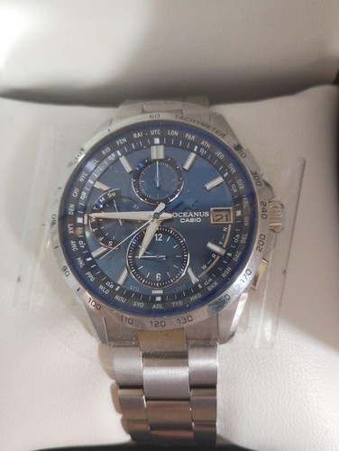 CASIO OCEANUS OCW-T2600-2A3JF Classic Line Solar Radio Men's Watch ...