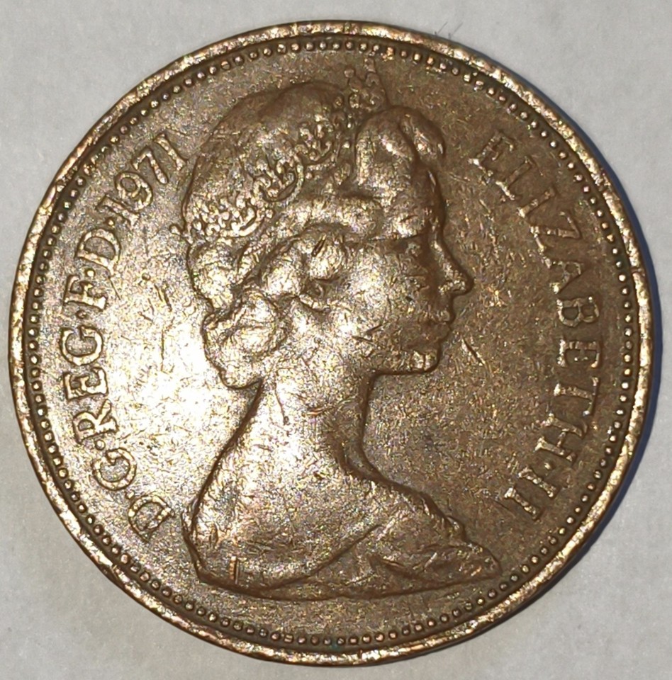 1971 New Pence 2P Coin, Circulated, Rare Copper Bronze | eBay UK