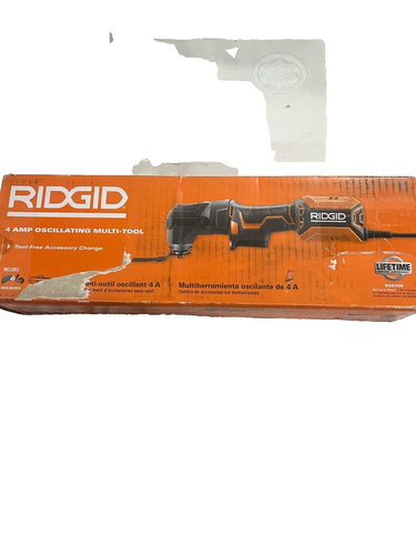 RIDGID JobMax (R28700) - Corded 4A Oscillating Multi-Tool Kit | eBay