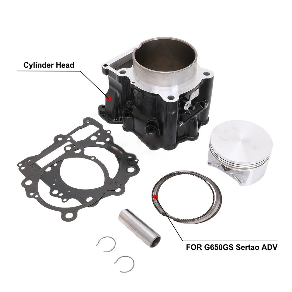 For Sertao ADV G650GS Cylinder Piston Top End Kit with Gsaket | eBay