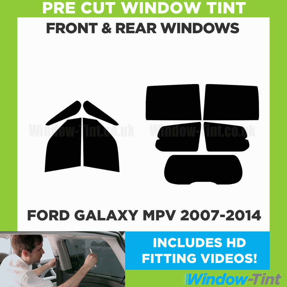 For Ford Galaxy MPV 2007-14 Full Pre Cut Window Tint Kit Front & Rear ...