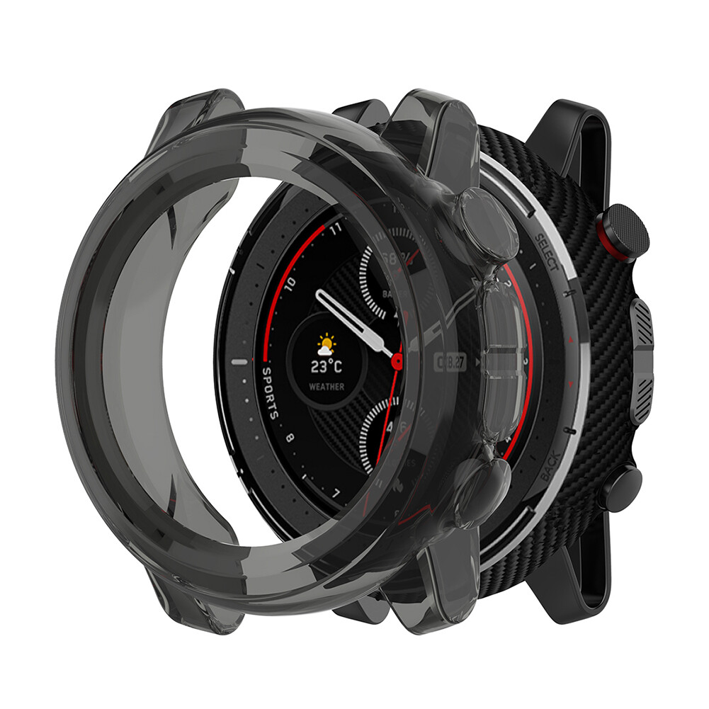 AU TPU Case Cover Protector for Amazfit Stratos 3 A1928 Accessories ...