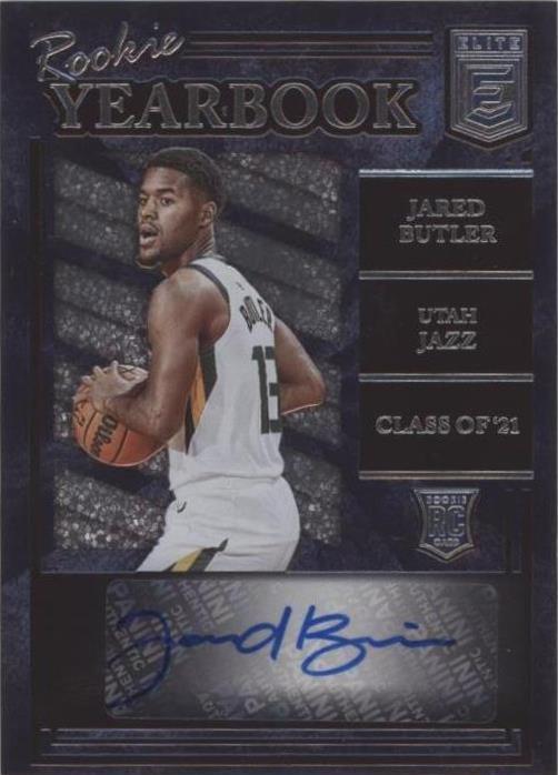 2021-22 Donruss Elite - Rookie Yearbook Autographs Jared Butler #RY-JBU ...