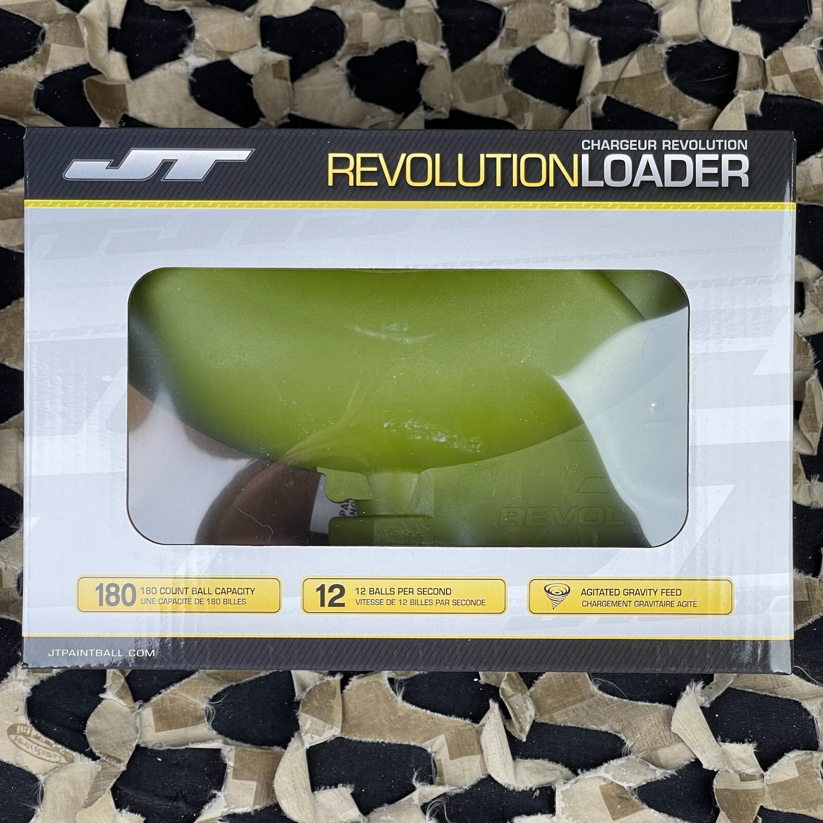 NEW JT Revolution Paintball Loader - Olive | eBay