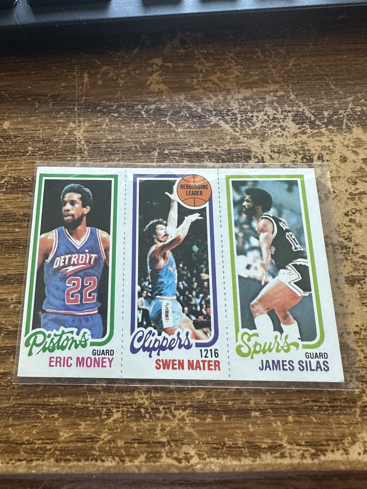 1980-81 Topps Basketball 90 / 213 / 215 - Eric Money Swen Nater James ...