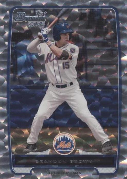 2012 Bowman - Prospects Brandon Brown #BP49 Silver Ice (RC) for sale ...