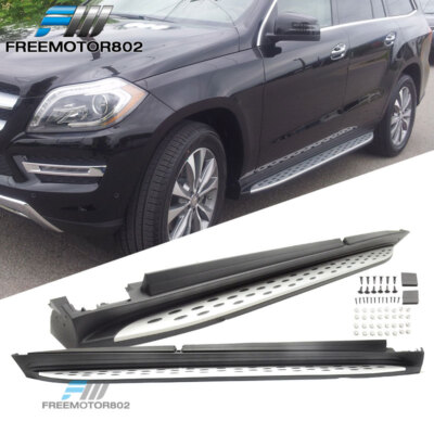 Fit 13-19 Mercedes-Benz GL GLS X166 OE Style Running Board Side Step ...