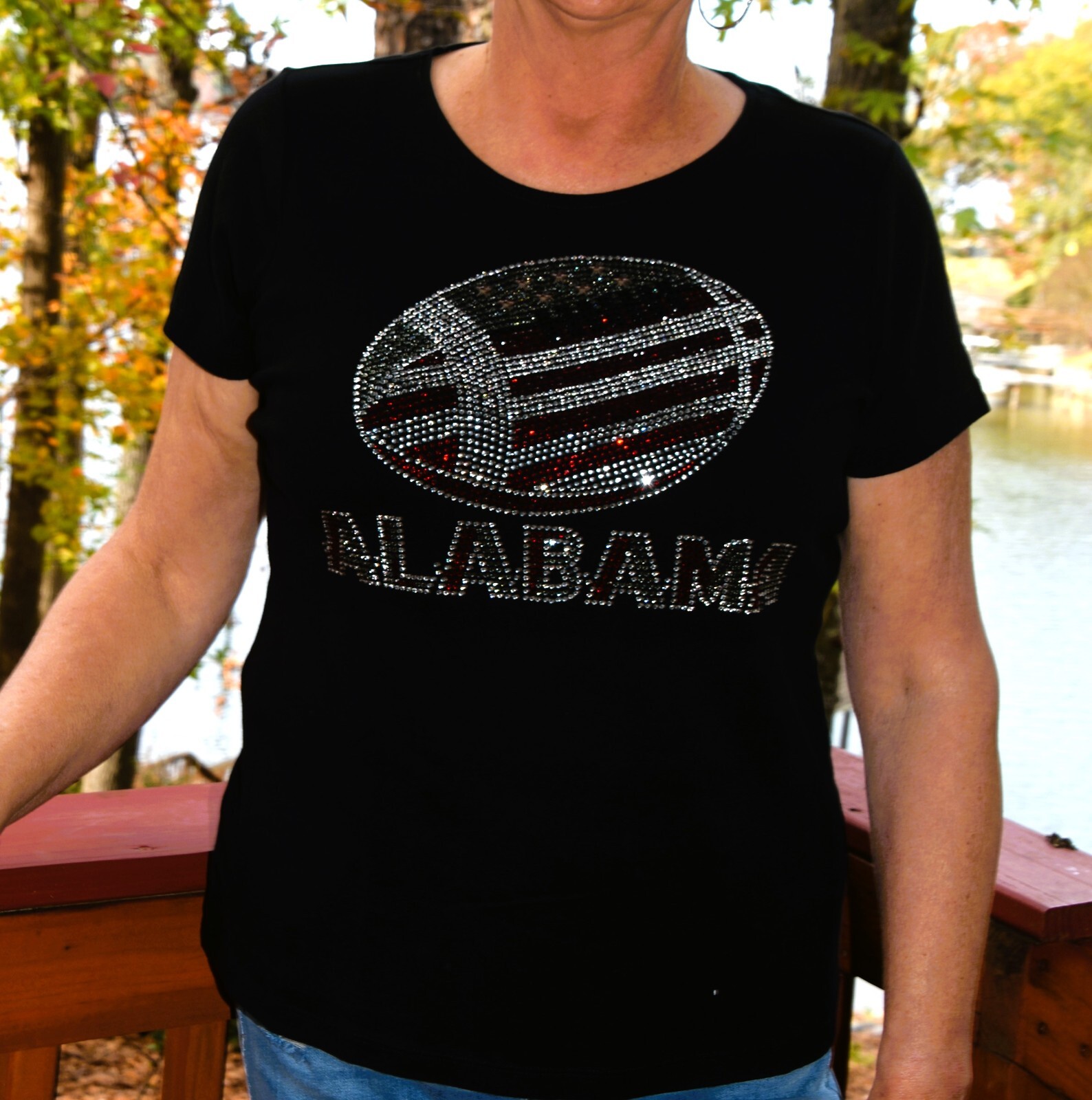 Alabama football rhinestone bling shirt or tank XS S M L XL XXL 1X 2X ...