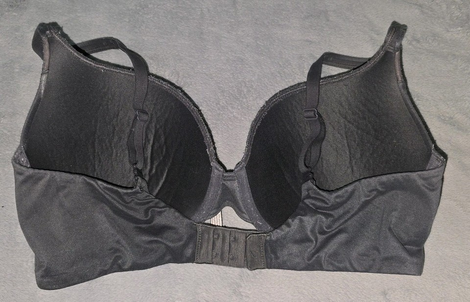 Victoria's Secret Perfect Shape Bra Women 34 DD Push Up Floral Lace ...