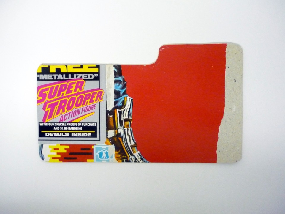 GI Joe Dreadnok Road Pig File Card Vintage Action Figure Accessory Part ...