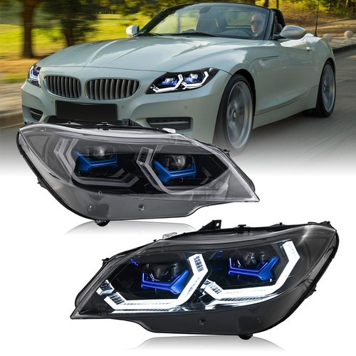LED Headlights For BMW Z4 E89 2009-2016 Head Lamps Assembly Start-up ...