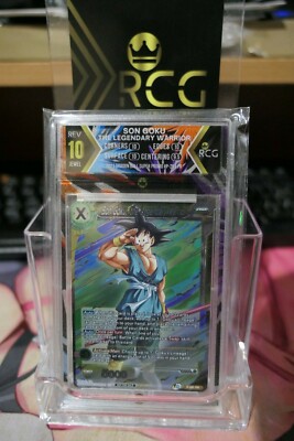 DragonBall Super Son Goku, The Legendary Warrior P-291 PR. RCG Grading ...