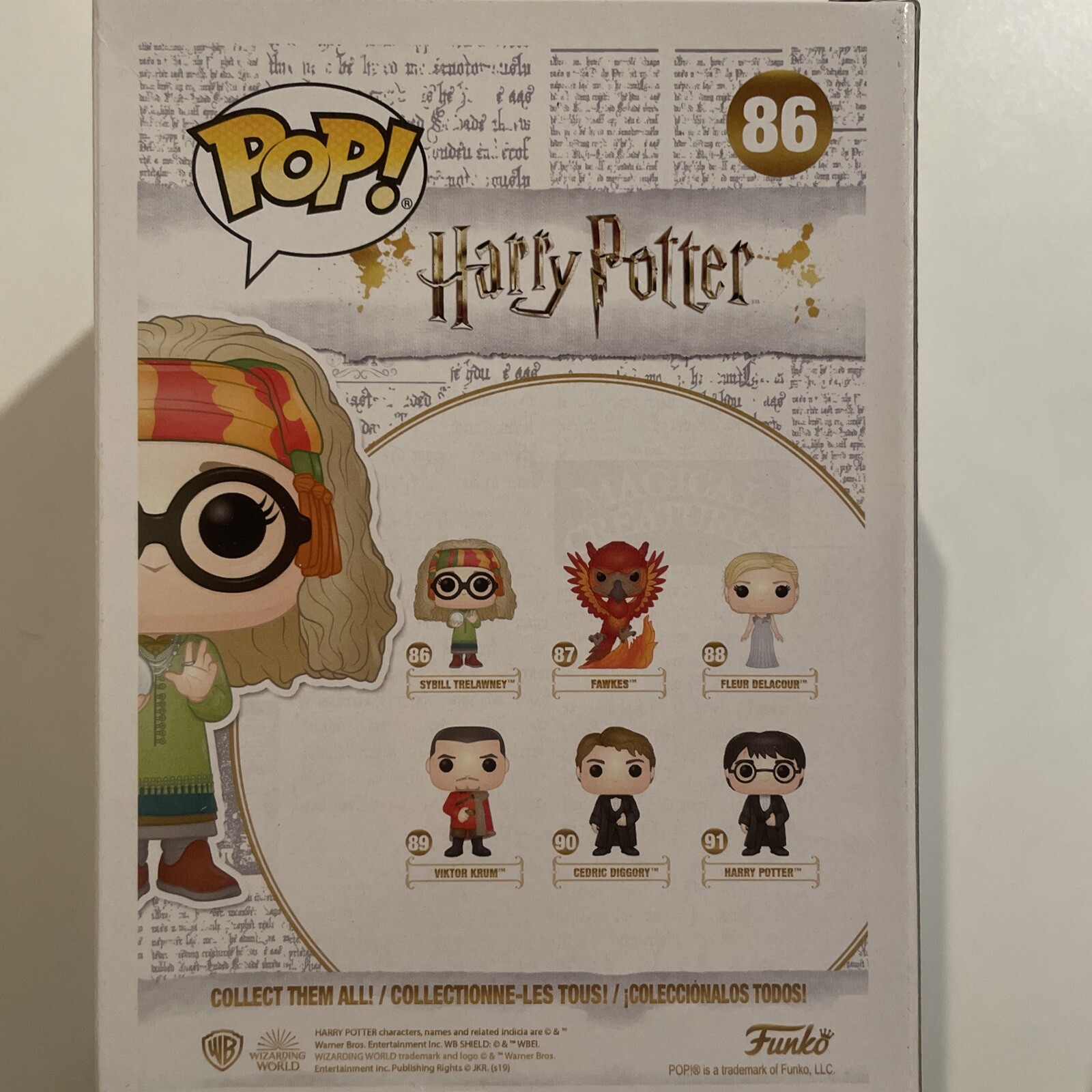 Funko POP! #86 Harry Potter Professor Sybill Trelawney 2019 Release | eBay