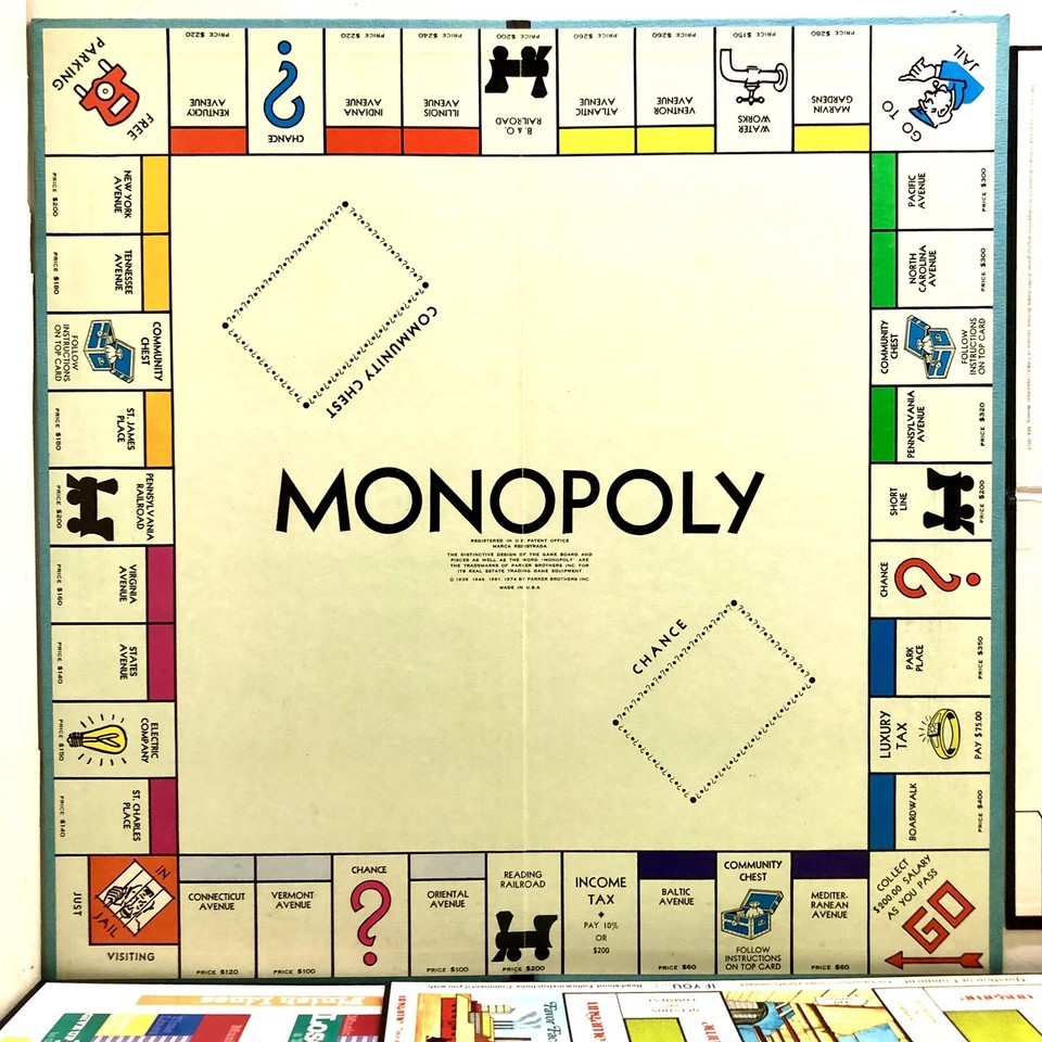 Vintage Game Board Lot for Display or Crafts. 7 Vintage Board Game ...