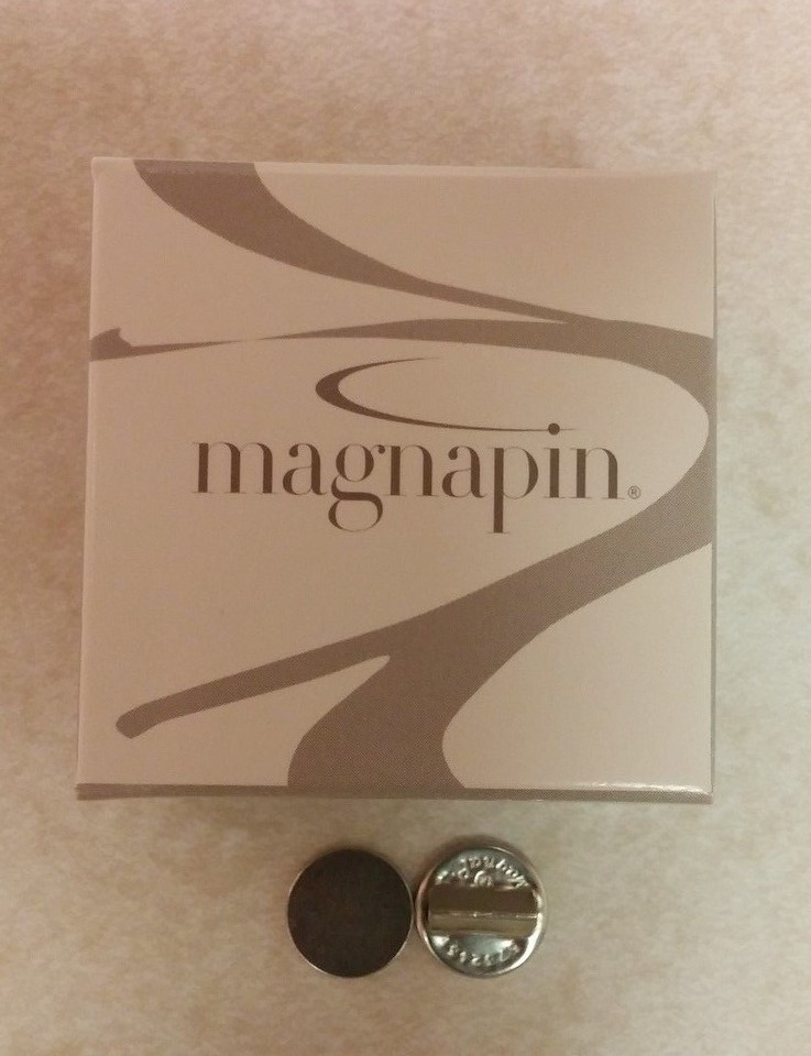 MagnaPin - How to wear a brooch or pin without putting hole in fabric ...