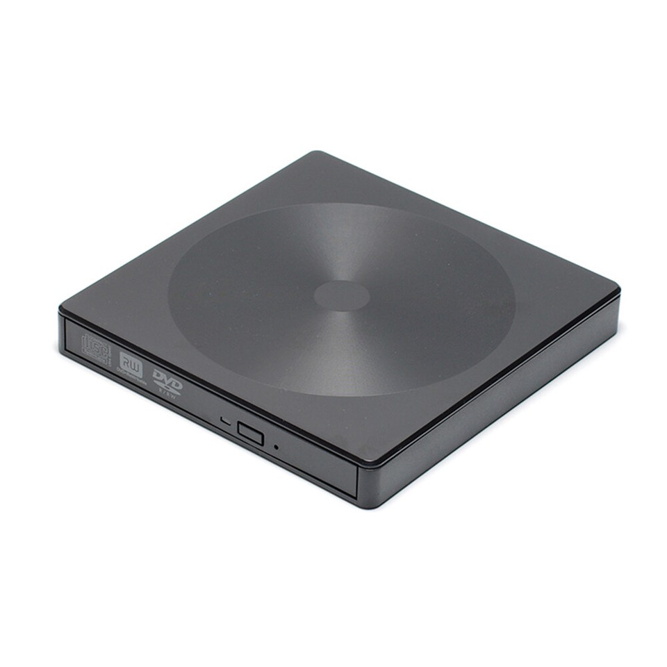 DC 12V DVD/CD-ROM Case Dual Ports External Optical Drive Enclosure for ...