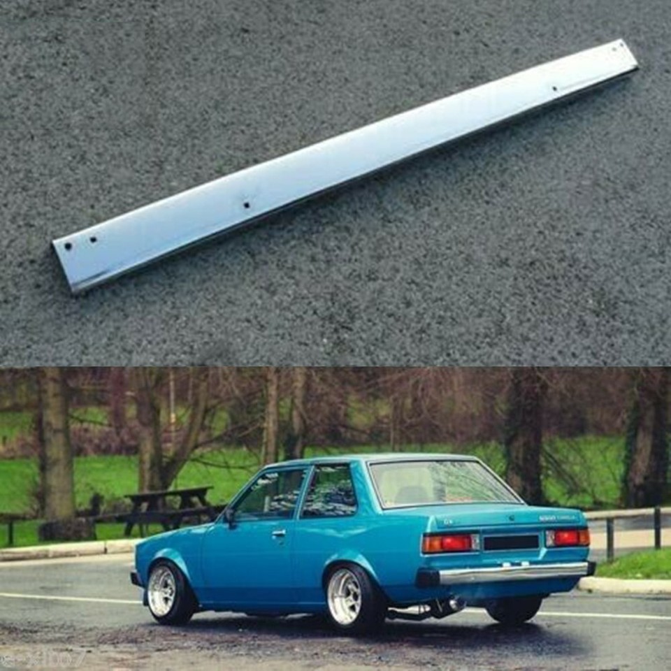 Rear Steel Chrome Bumper For Toyota Corolla DX GL KE70 TE71 TE72 AE70 ...