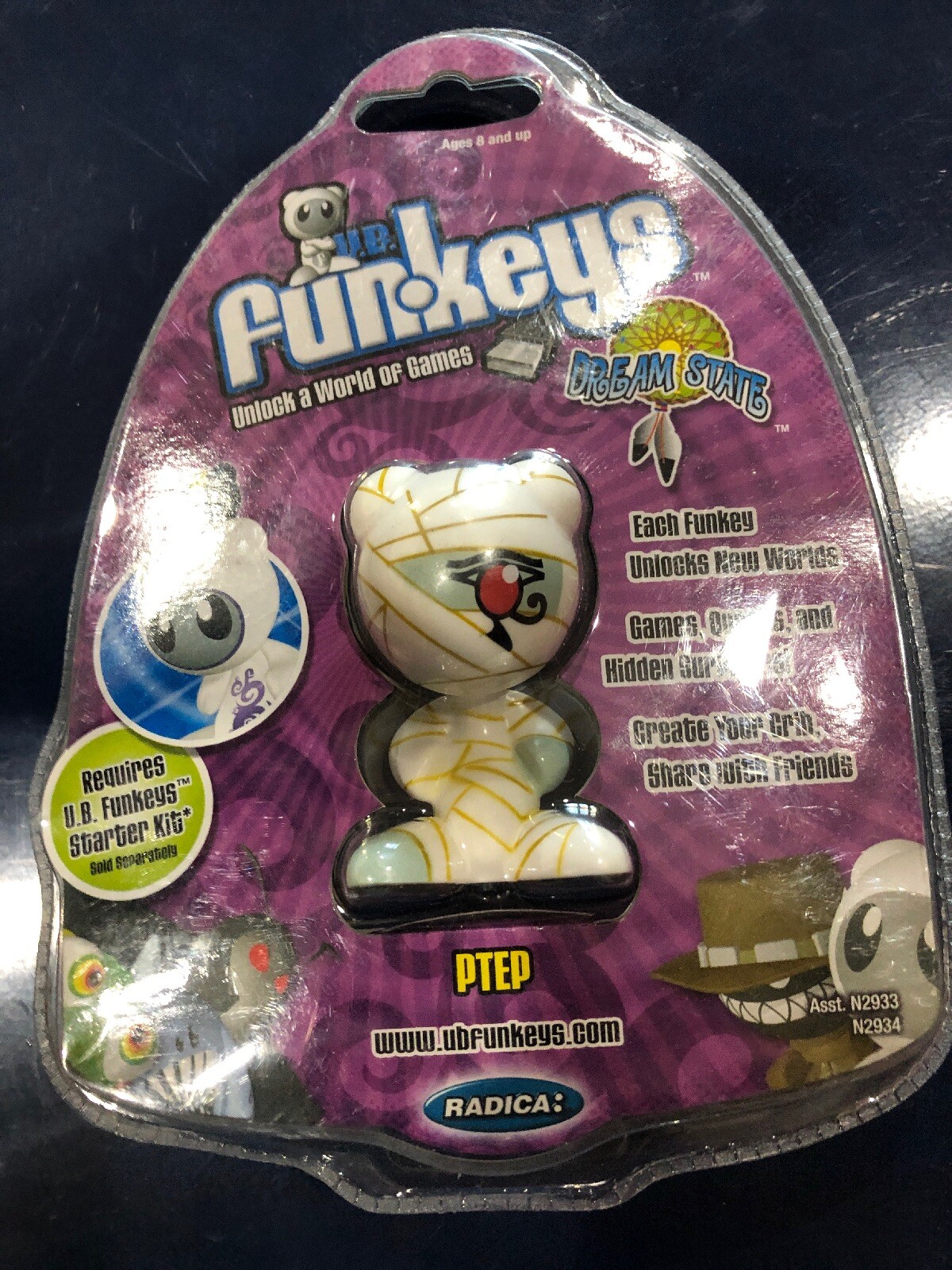 U.B. Funkeys PTEP (White) NIB Dream State N2934 | eBay