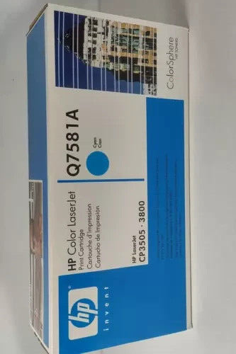 HP 503A Q7581A Cyan Toner Cartridge *EXPIRED* Brand New OEM Free ...
