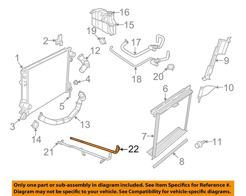 CHRYSLER OEM 08-10 Challenger Cooling Radiator Components-Outlet Tube ...