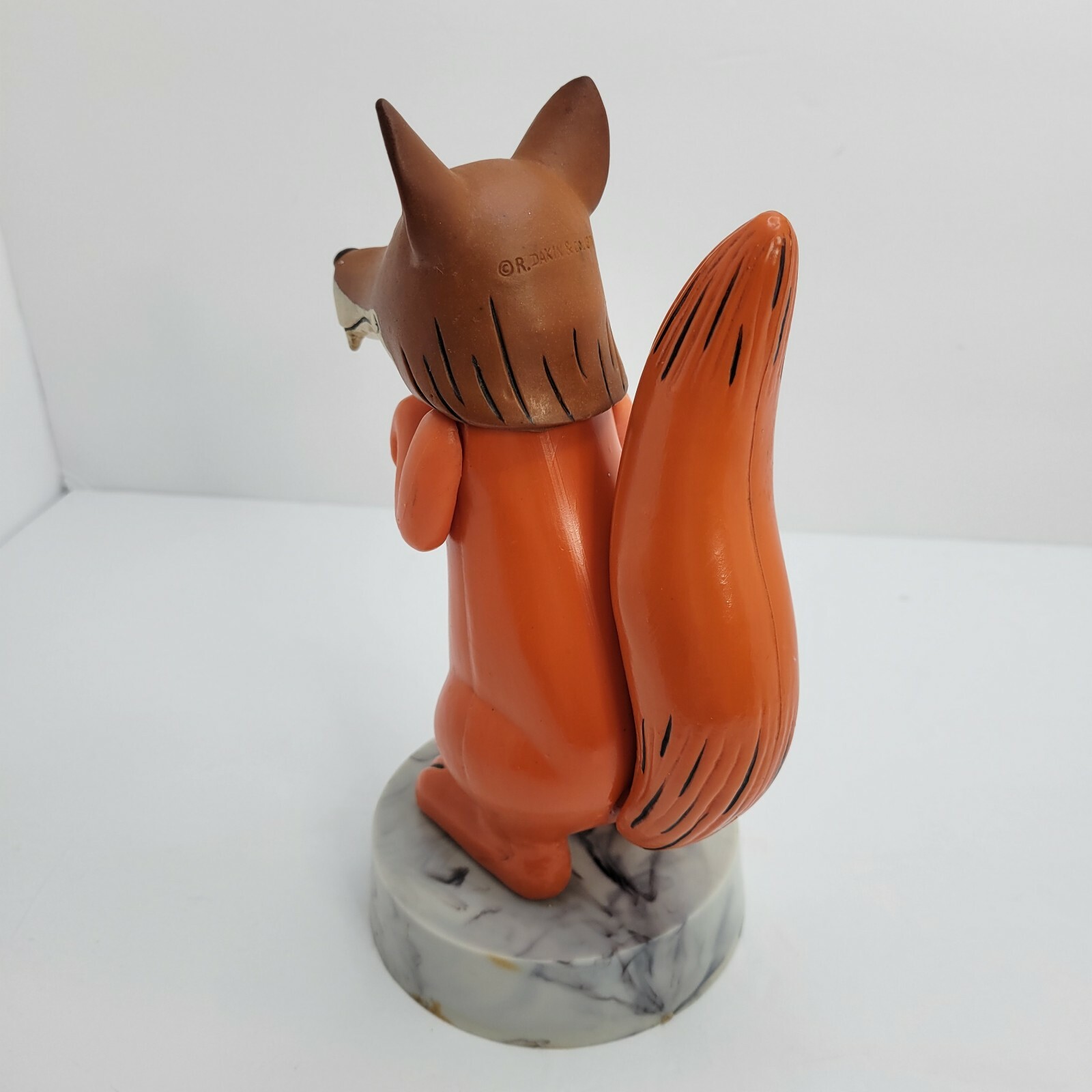 Vtg DAKIN Fox Goofy Gram "Wanna See My Etchings?" Poseable Figurine See ...