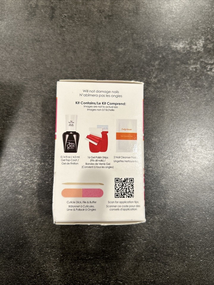 Sally Hansen Salon Insta Gel Strips, Rosy Outlook | eBay