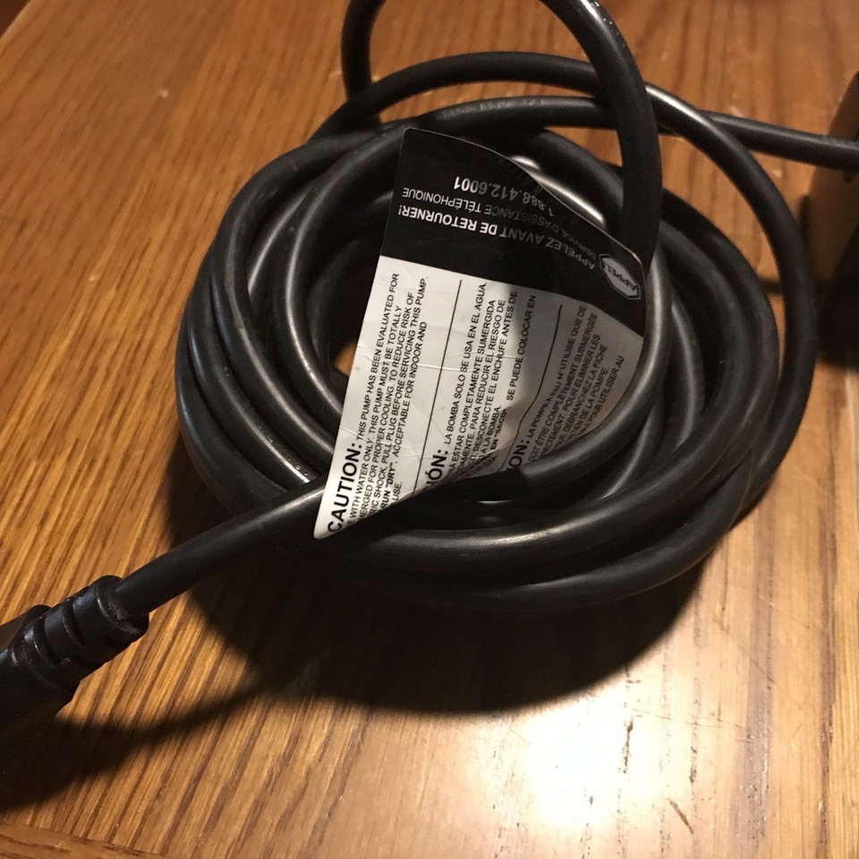 Geoglobal Partners 330 Submersible Water Pump 120V 60Hz | eBay