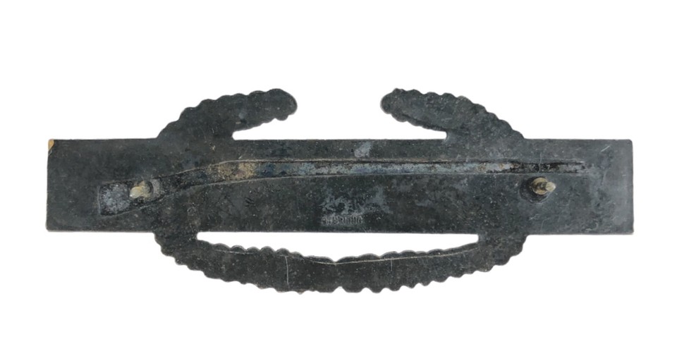 WWII US Army Combat Infantryman Badge CIB Sterling 3" Long | eBay