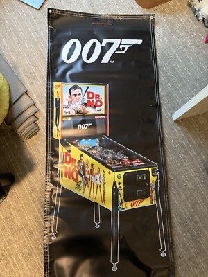 Stern James Bond Pinball Banner | eBay
