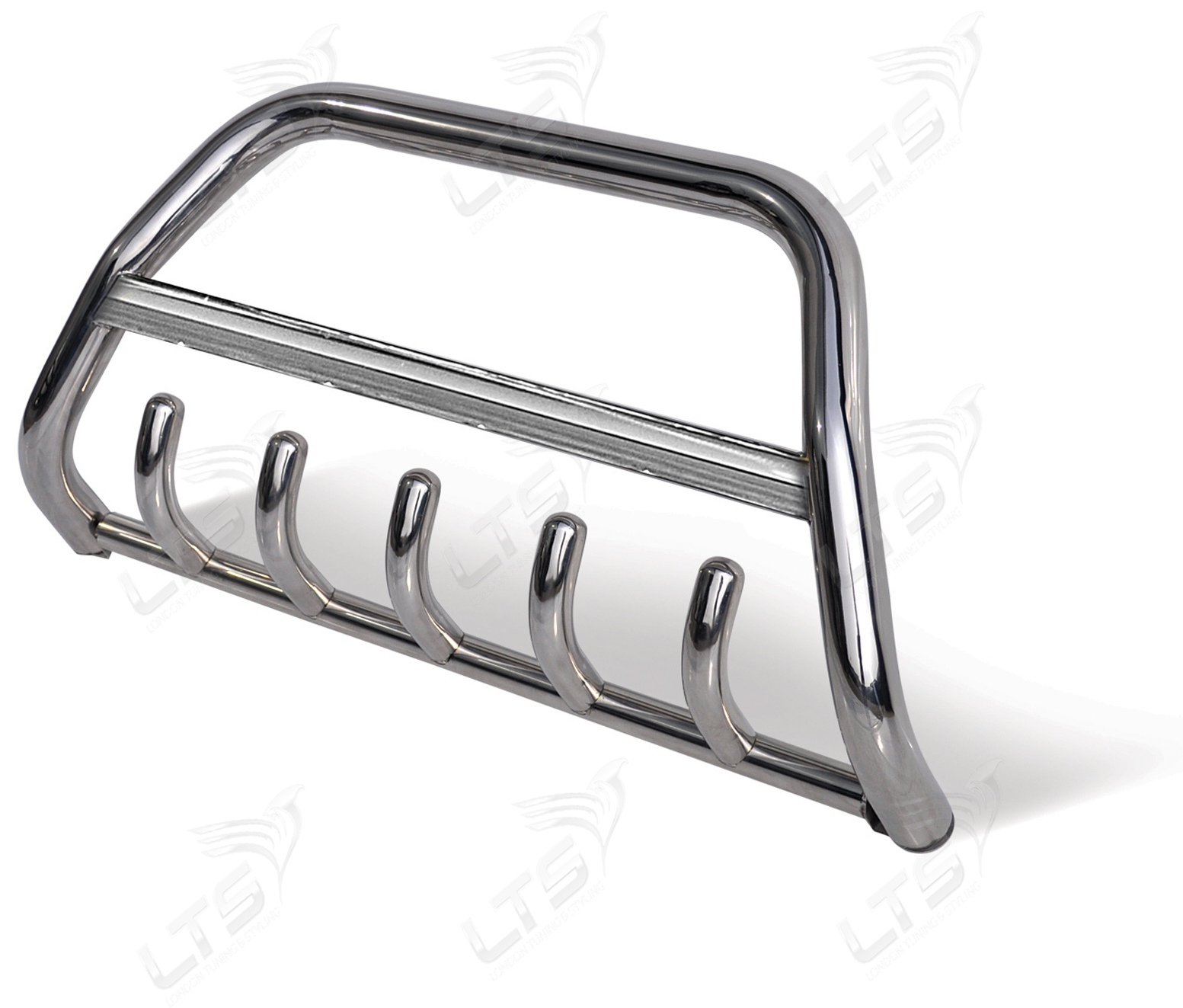 MITSUBISHI OUTLANDER STAINLESS STEEL CHROME AXLE NUDGE A-BAR, BULL BAR ...