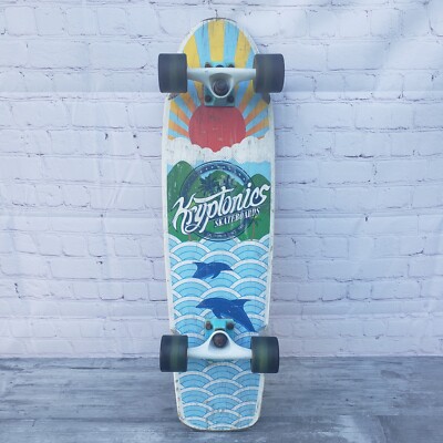 Kryptonics Skateboards California Since 1965 Sunrise Ocean 30”x 8" | eBay